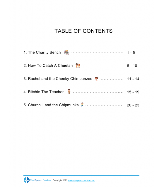 Buy CH Articulation Stories | The Speech Practice